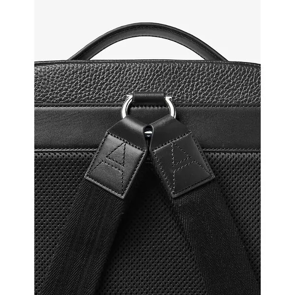 ASPINAL OF LONDON Zipped Leather Backpack