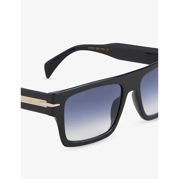 DB EYEWEAR BY DAVID BECKHAM Db 7161/s Square-frame Sunglasses - Black