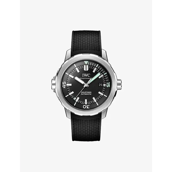IWC SCHAFFHAUSEN Aquatimer 42mm Automatic Diver Watch - Steel