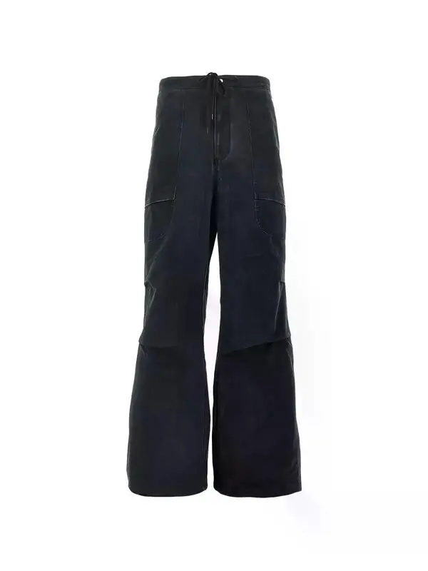 ENTIRE STUDIOS Drawstring High-rise Trousers