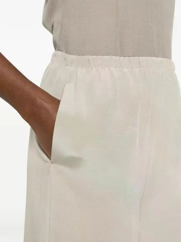 Max Mara Elastic-waistband Trousers - Neutrals