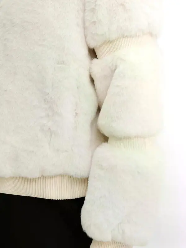 Guess Faux Fur Zip Jacket