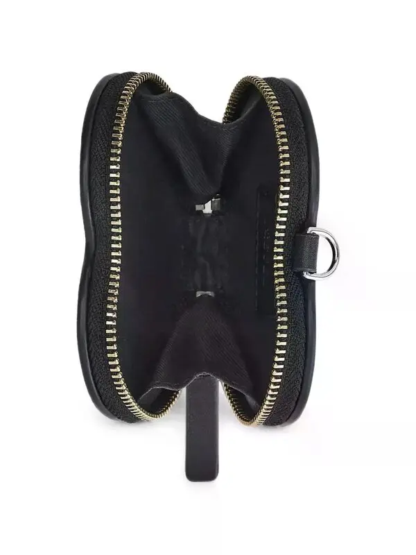 Marc Jacobs Heart Cookie Leather Charm - Black