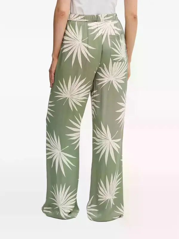 OUI Floral Palazzo Pants