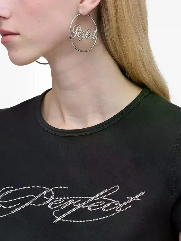 Marc Jacobs Crystal-embellished Hoop Earrings