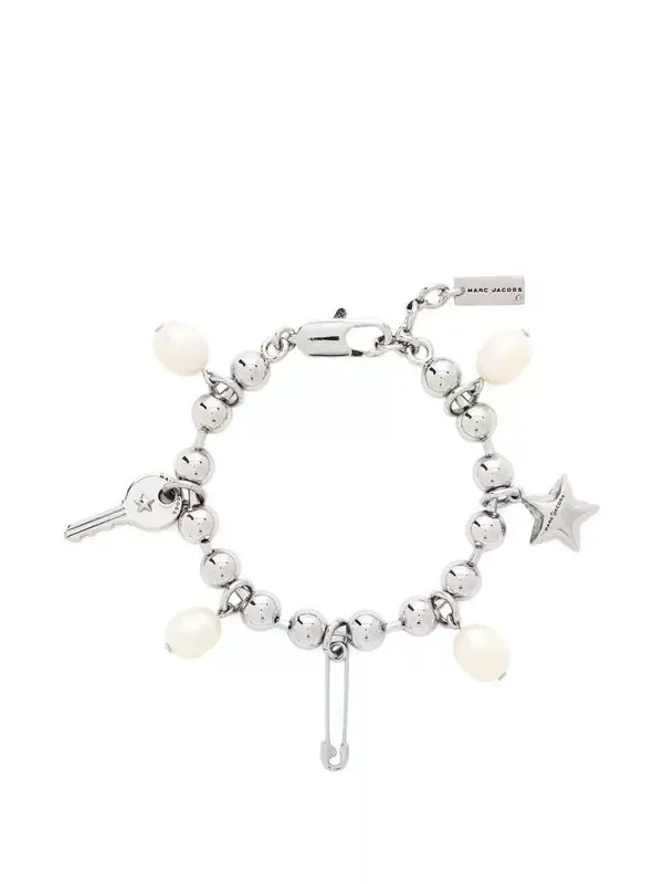 Marc Jacobs The Punk Beauty Charm Bracelet - Silver