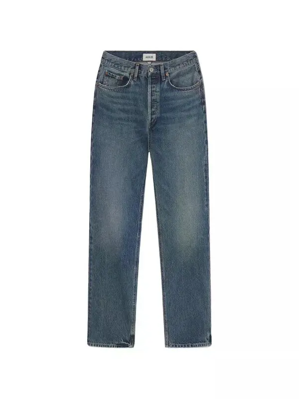 AGOLDE Lana Straight-leg Jeans - Blue