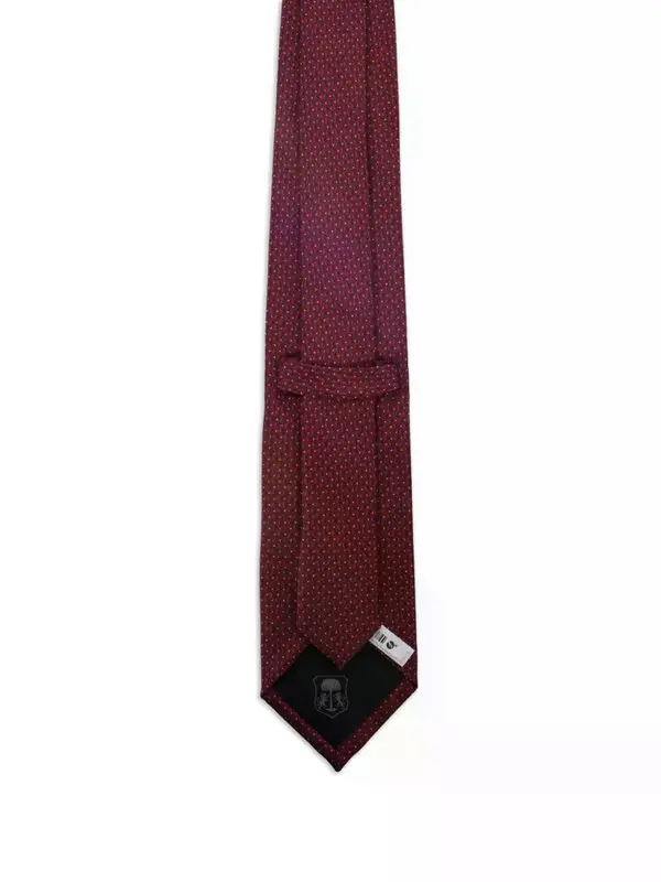 Corneliani Patterned Silk Neck Tie