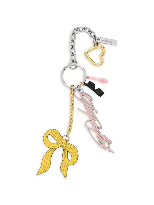 Marc Jacobs Bow Chain Charm - Yellow