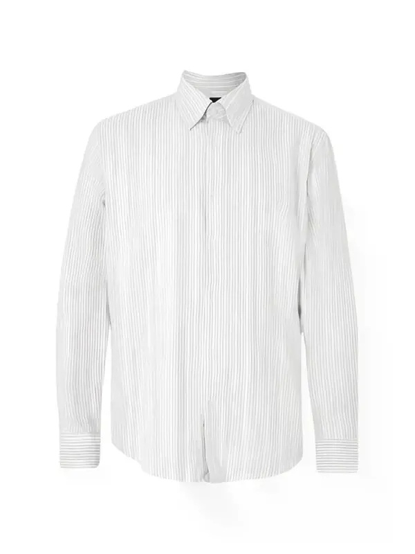 BOSS Striped Shirt - White
