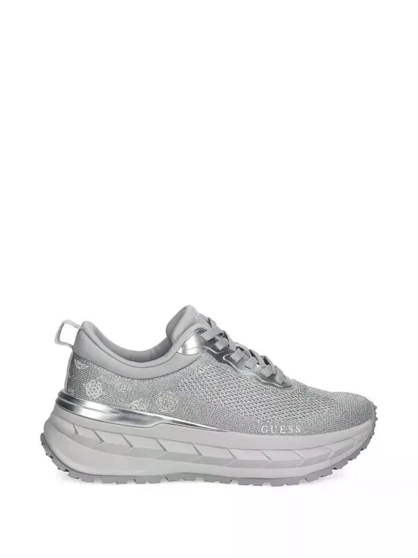 Guess Metallic Trim Sneakers - Grey