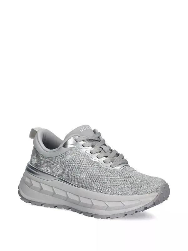 Guess Metallic Trim Sneakers - Grey