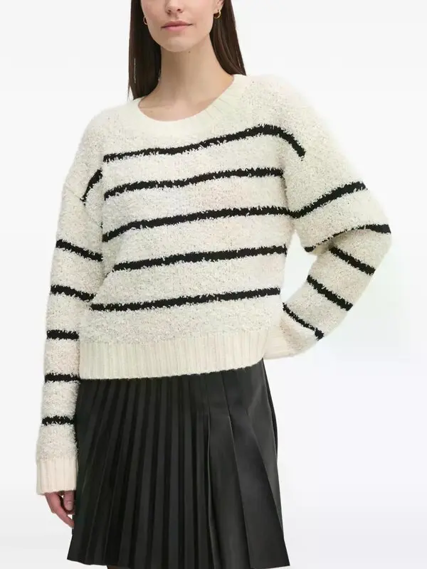 OUI Striped-pattern Sweater