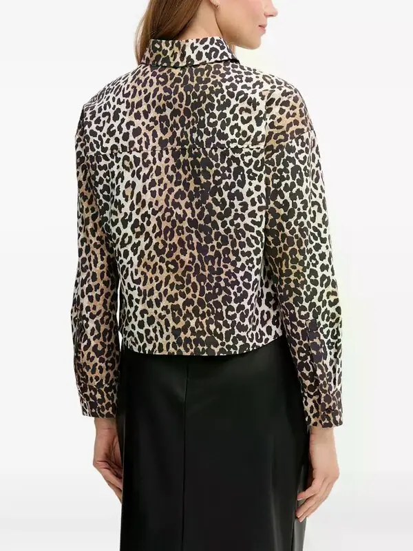 OUI Animal-print Shirt