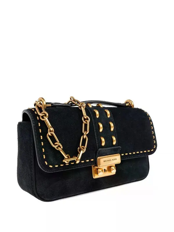 Michael Kors Tribeca Chain Embellished Tote - Black