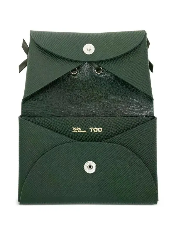 Toga Ring Detail Leather Cardholder