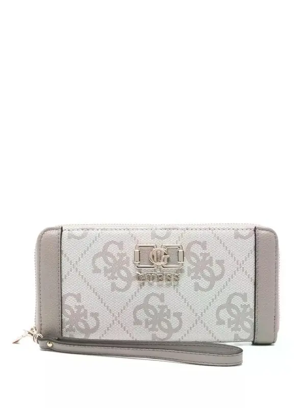 Guess Log-plaque Wallet - Grey