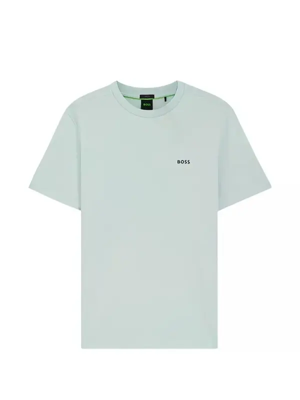 BOSS Logo-print T-shirt - Blue