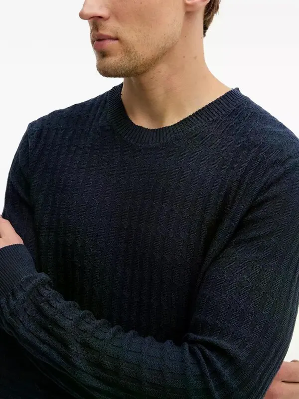 JOOP! Textured Long-sleeve Jumper