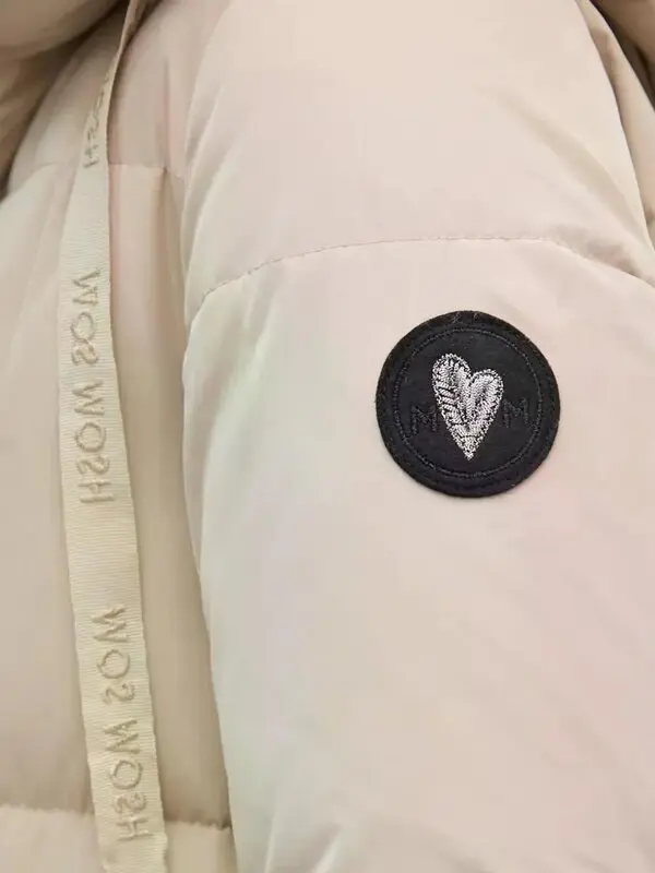 MOS MOSH Nova Hooded Quilted Coat - Neutrals