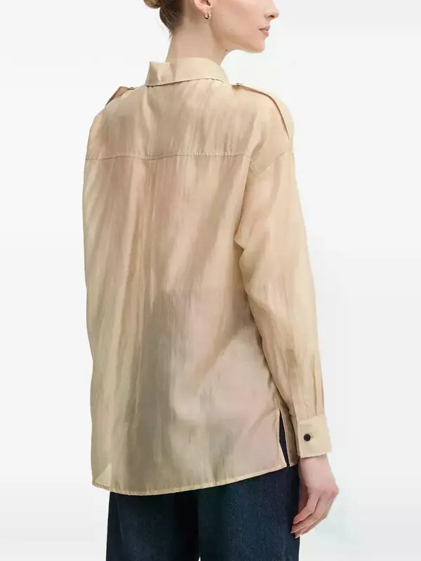 OUI Flap-pocket Buttoned Shirt