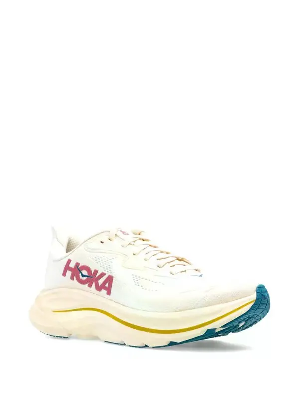 HOKA® Clifton 10 Lace-up Sneakers - Neutrals