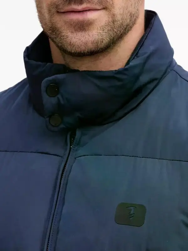 TRUSSARDI Padded Logo-patch Jacket