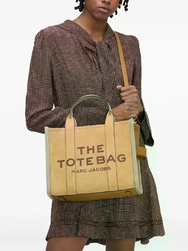 Marc Jacobs Medium Logo-detail Tote Bag - Neutrals