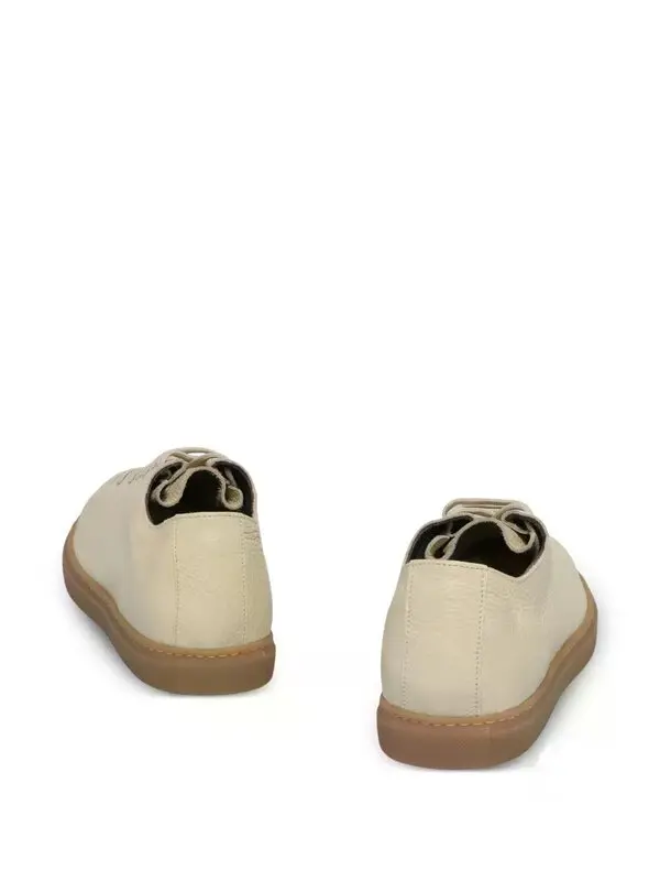 SLOWEAR Hammered Leather Sneakers