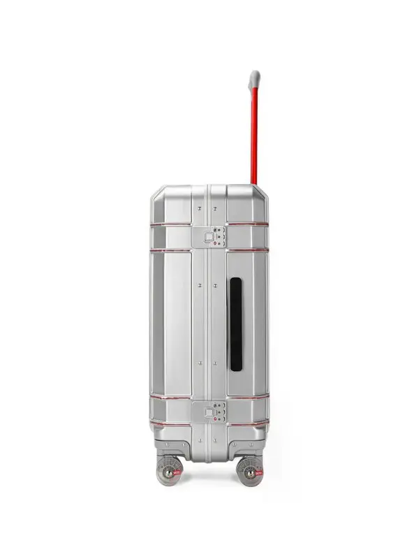 DIESEL® Medium Embossed-logo Trolley - Silver