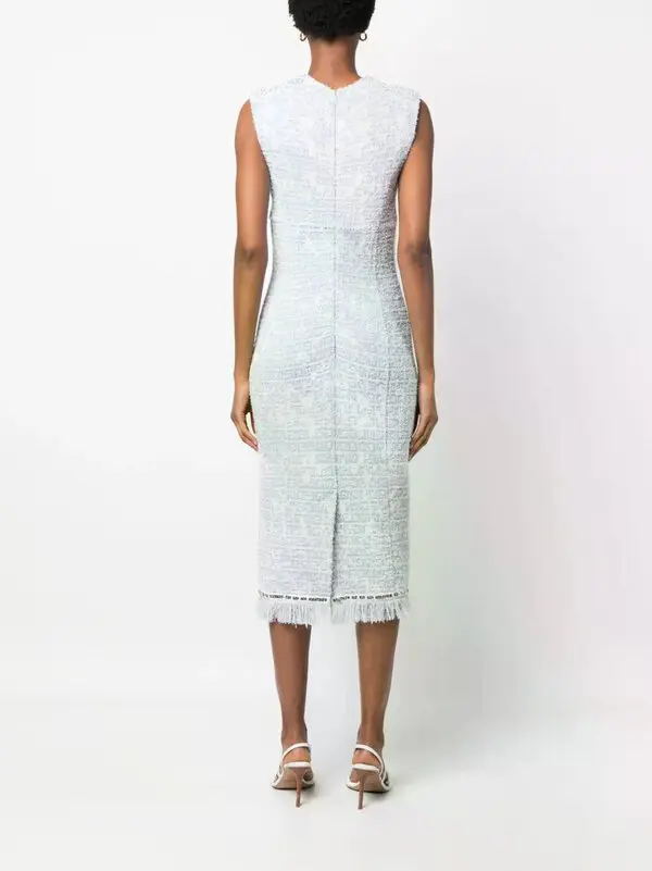 Givenchy 4g Jacquard Tweed Dress