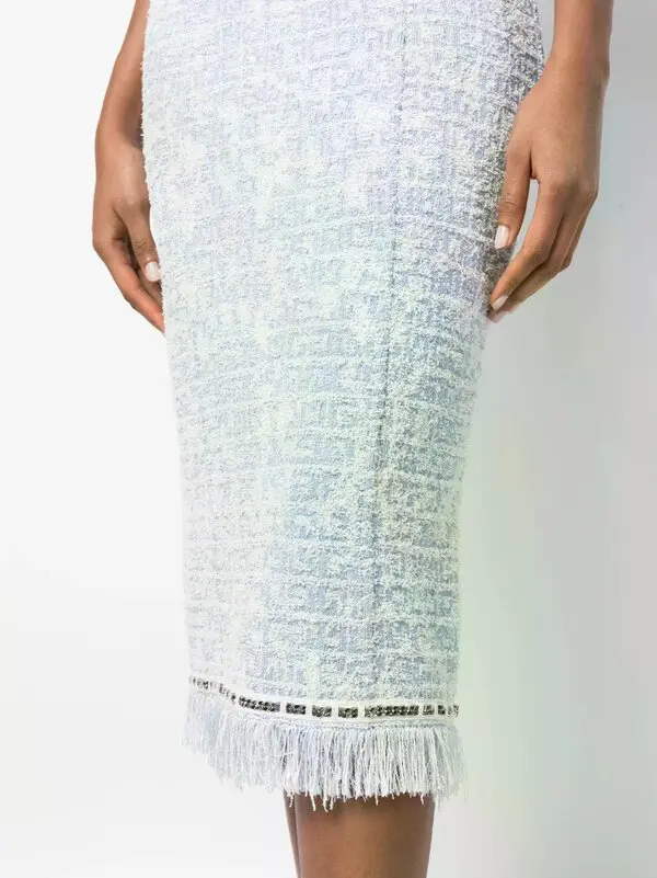 Givenchy 4g Jacquard Tweed Dress