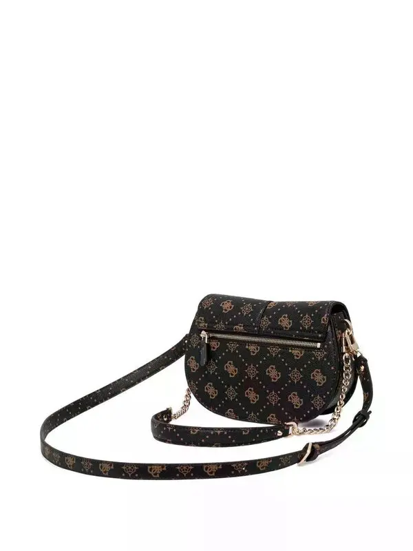 Guess Monogram Carrie Chain Crossbody