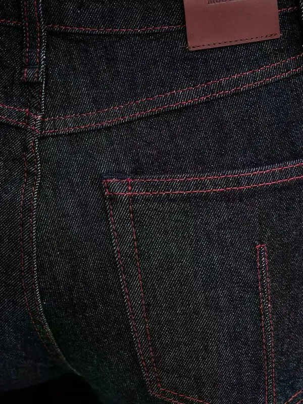 MOS MOSH Button Cuffed Hem Jeans