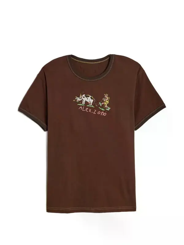 ALEX ZONO Ringer Trail T-shirt