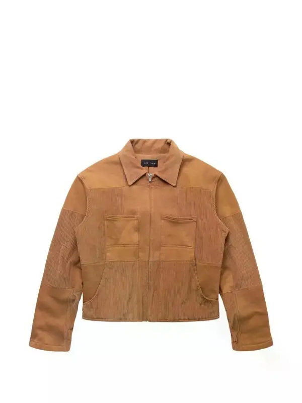 LES TIEN Patchwork Zip Jacket