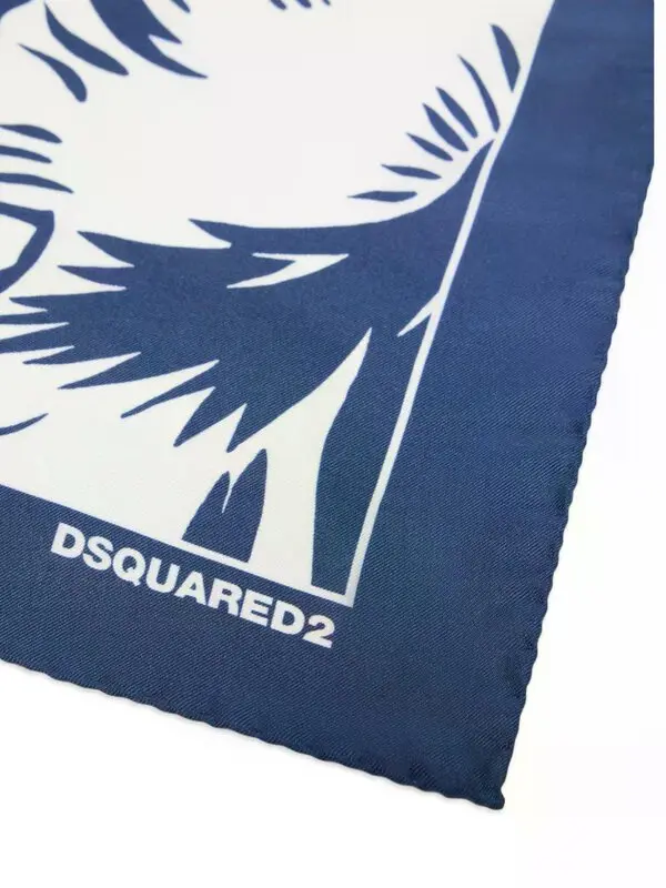Dsquared2 Dancing Flowers Scarf