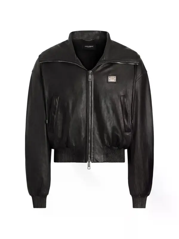 Dolce & Gabbana Nappa Leather Jacket