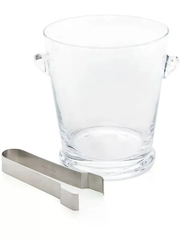 Ralph Lauren Ethan Glass Ice Bucket - Neutrals