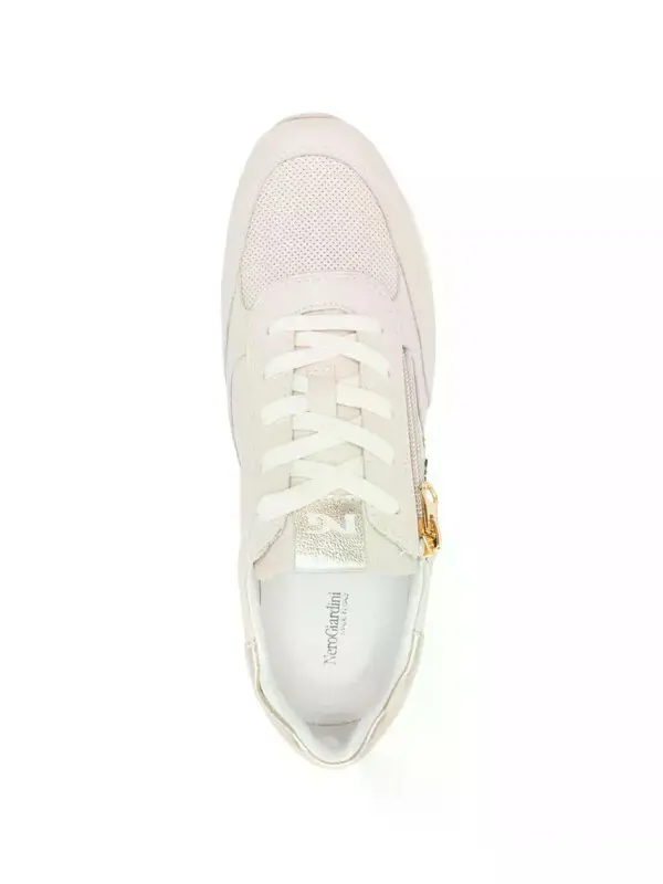 NEROGIARDINI Zip Leather Sneakers