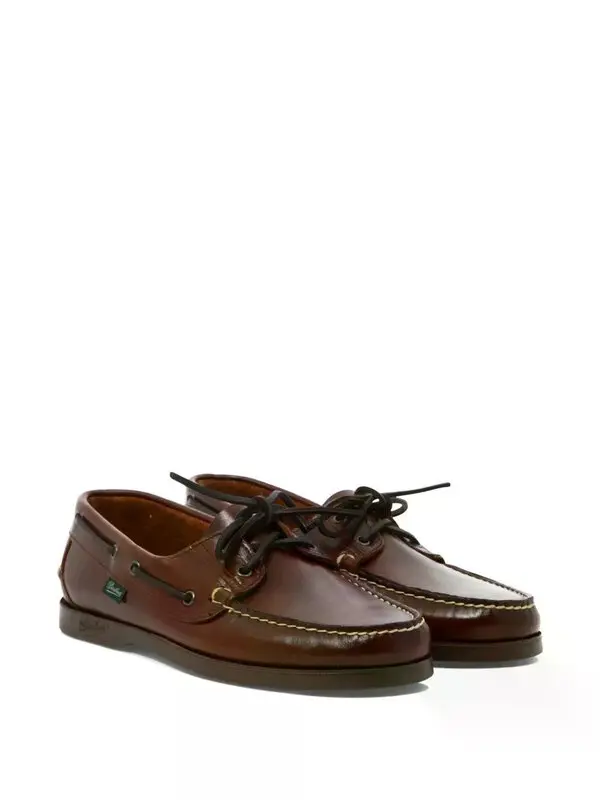 Paraboot Lace-up Boat Shoes - Brown