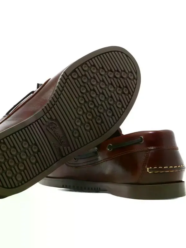 Paraboot Lace-up Boat Shoes - Brown