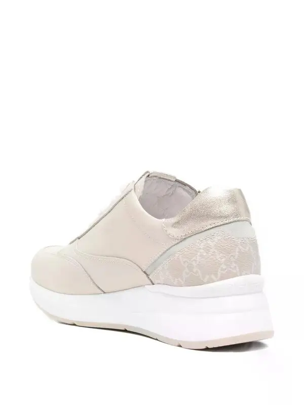 NEROGIARDINI Zip Leather Sneakers