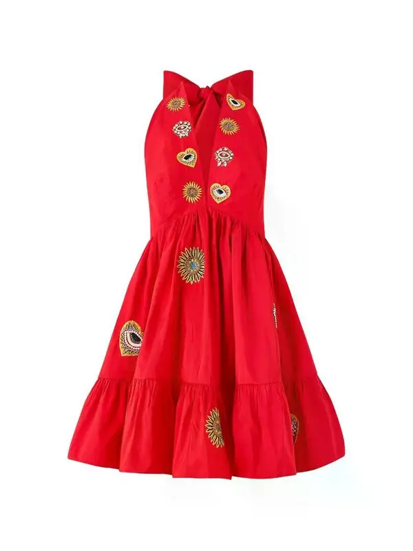 Camilla Halterneck Mini Dress