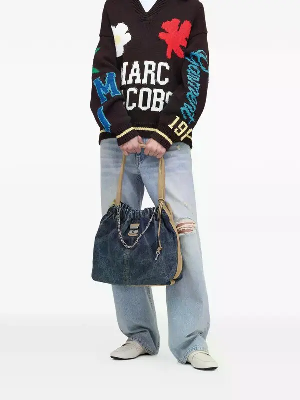 Marc Jacobs Denim Cristina Tote Bag - Blue