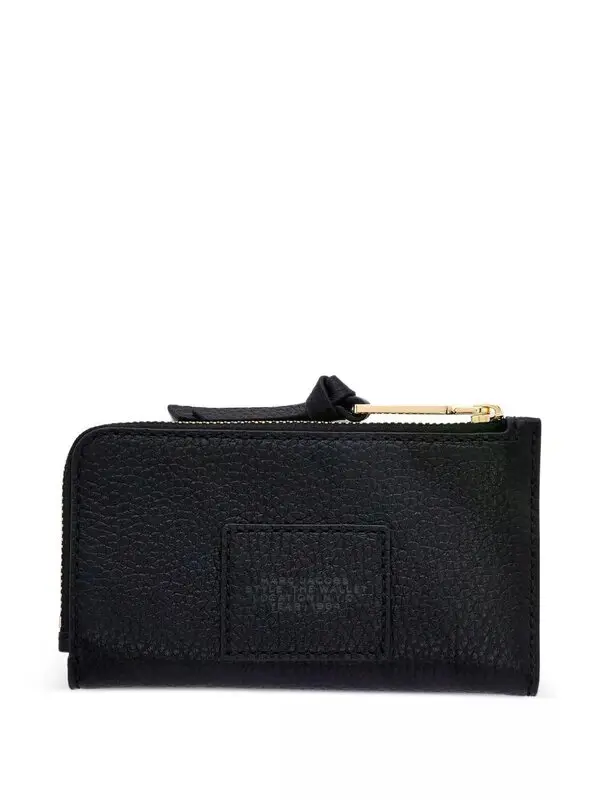 Marc Jacobs Embossed Zip Leather Wallet