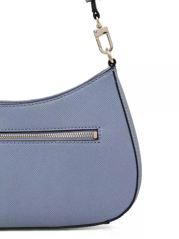 Guess Triangle-logo Charm Satchel