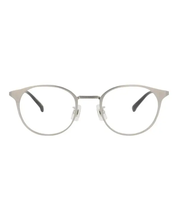 Dunhill Round-frame Optical Frames - Silver Silver Transparent (du0044o/30012381/003)