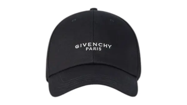 Givenchy Paris Curved Cap - Black