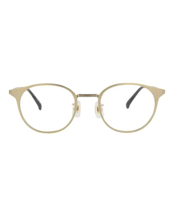 Dunhill Round Frame Titanium Optical Frames - Gold Gold Transparent (du0044o/30012381/004)